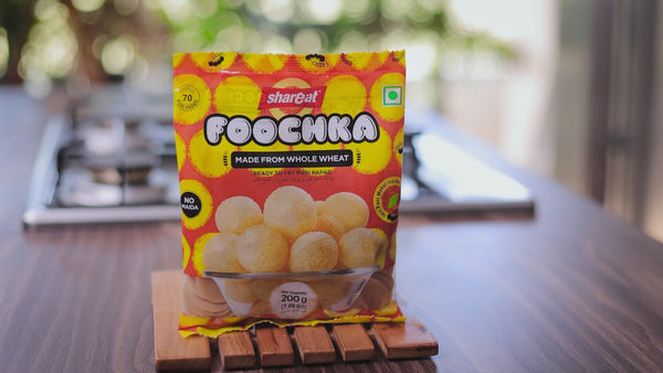 Pani Puri Packet (200 Gram) + 1 Litre Imli Pani Maker Sachet – SharEat