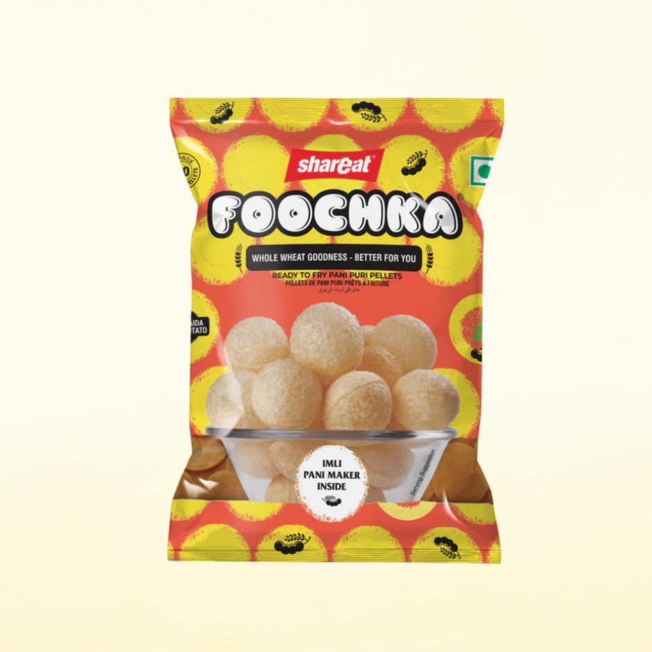 Pani Puri Packet (200 Gram) + 1 Litre Imli Pani Maker Sachet – SharEat